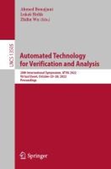 Automated Technology for Verification and Analysis | Bouajjani, Ahmed - 교보문고