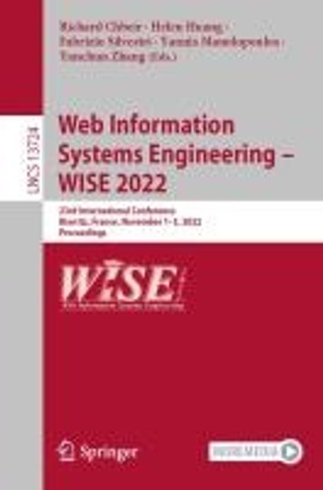 Web Information Systems Engineering - Wise 2022 | Chbeir, Richard - 교보문고