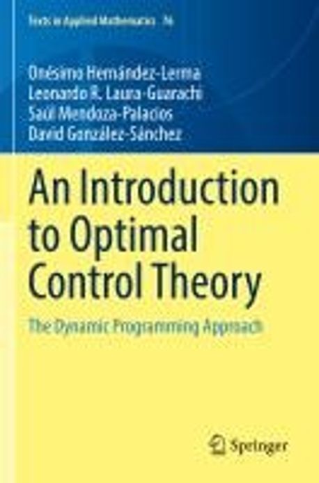 An Introduction to Optimal Control Theory | Hernandez-Lerma, Onesimo - 교보문고