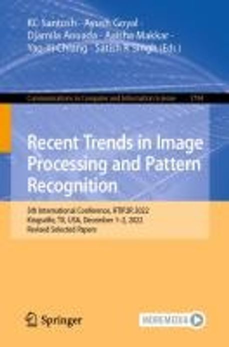 Recent Trends in Image Processing and Pattern Recognition | Santosh, Kc ...