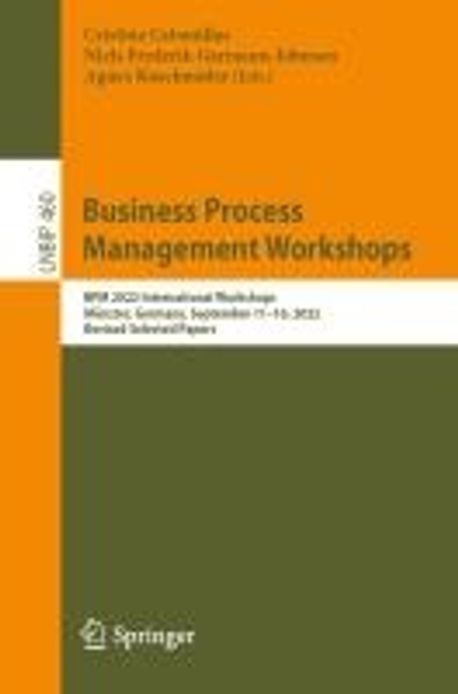 Business Process Management Workshops | Cabanillas, Cristina - 교보문고
