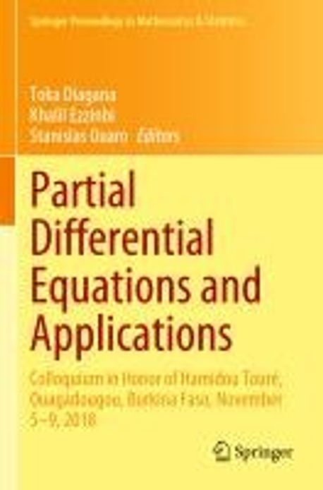 Partial Differential Equations and Applications | Diagana, Toka - 교보문고
