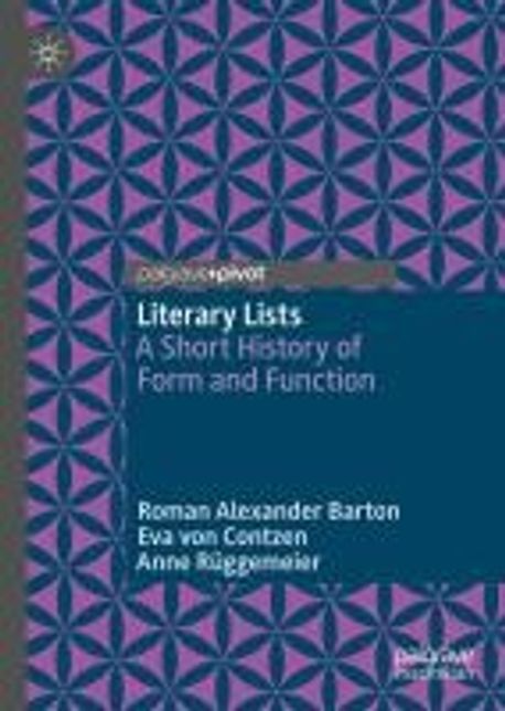 Literary Lists | Barton, Roman Alexander - 교보문고