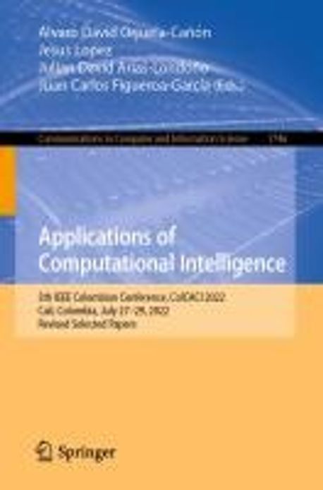 Applications of Computational Intelligence | Orjuela-Canon, Alvaro ...