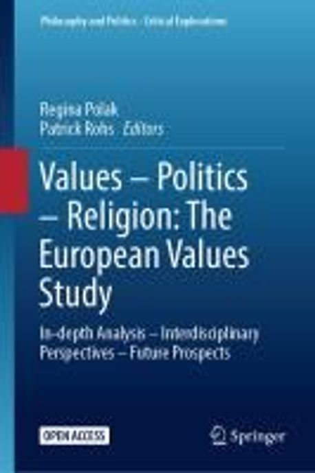 Values - Politics - Religion | Rohs, Patrick - 교보문고