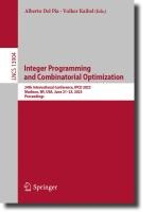 Integer Programming and Combinatorial Optimization | Kaibel, Volker - 교보문고