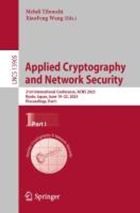 Applied Cryptography and Network Security | Tibouchi, Mehdi - 교보문고
