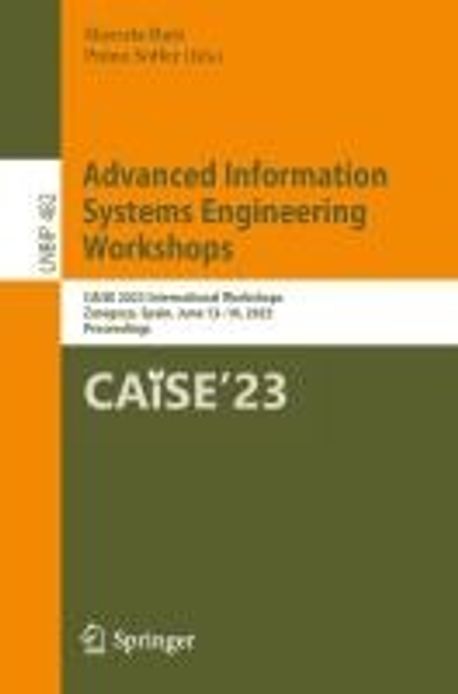Advanced Information Systems Engineering Workshops | Soffer, Pnina - 교보문고