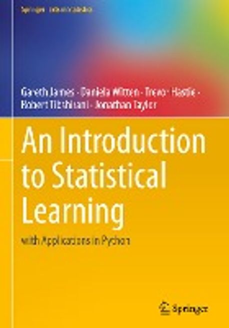 An Introduction to Statistical Learning | James, Gareth - 교보문고