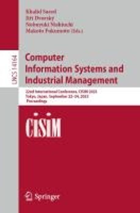 Computer Information Systems and Industrial Management | Saeed, Khalid - 교보문고