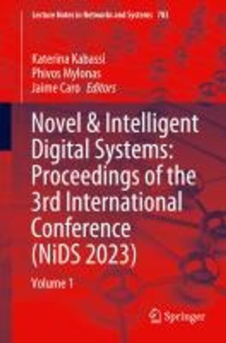 Novel & Intelligent Digital Systems | Kabassi, Katerina - 교보문고