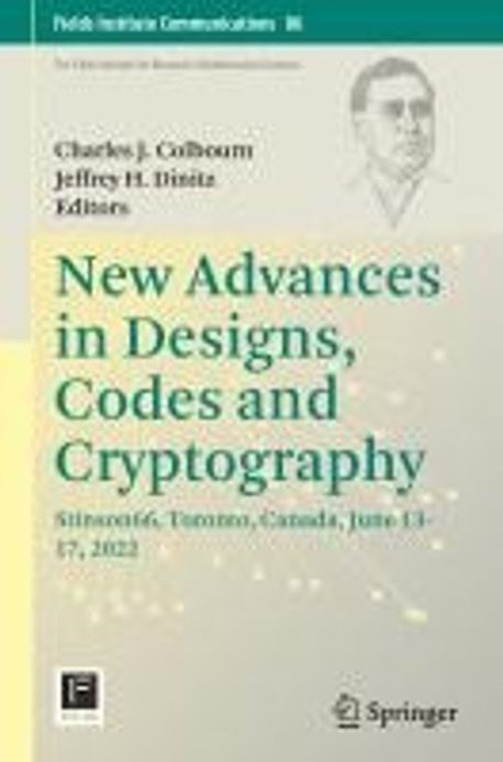 New Advances in Designs, Codes and Cryptography | Colbourn, Charles J ...