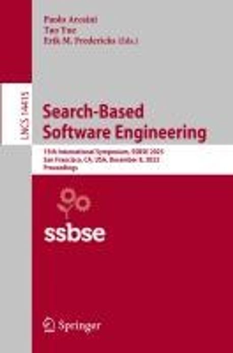 Search-Based Software Engineering | Arcaini, Paolo - 교보문고