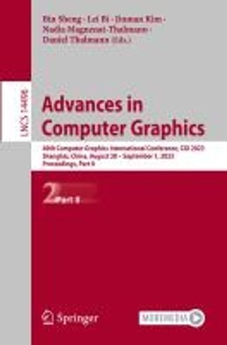 Advances in Computer Graphics | Sheng, Bin - 교보문고