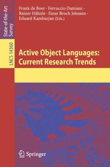 Active Object Languages | de Boer, Frank - 교보문고