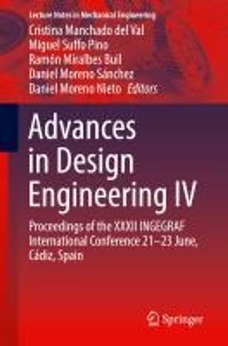 Advances in Design Engineering IV | Manchado del Val, Cristina - 교보문고