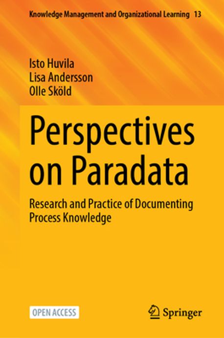Perspectives on Paradata | Huvila, Isto - 교보문고