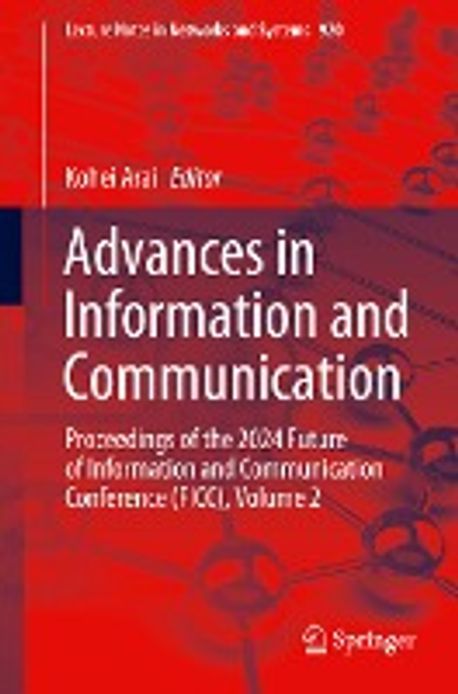 Advances in Information and Communication | Arai, Kohei - 교보문고
