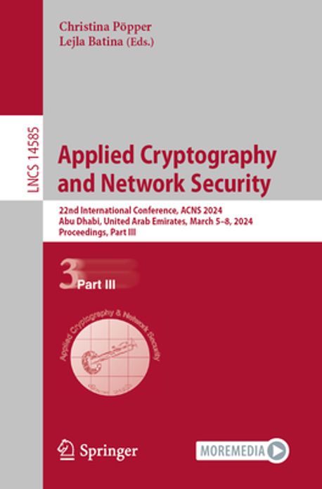 Applied Cryptography and Network Security | Batina, Lejla - 교보문고