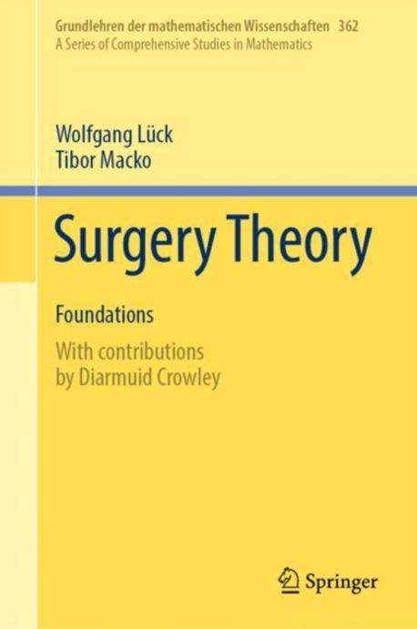 Surgery Theory | Lueck, Wolfgang - 교보문고