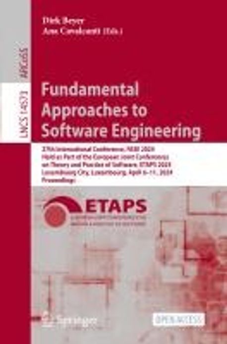 Fundamental Approaches to Software Engineering | Cavalcanti, Ana - 교보문고