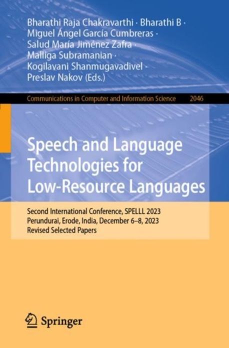 Speech and Language Technologies for Low-Resource Languages ...