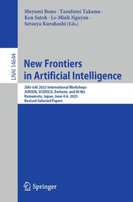 New Frontiers in Artificial Intelligence | Bono, Mayumi - 교보문고
