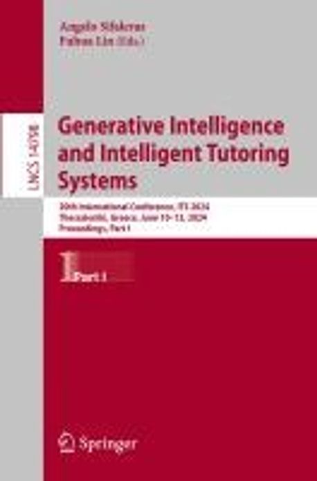 Generative Intelligence and Intelligent Tutoring Systems | Lin, Fuhua ...