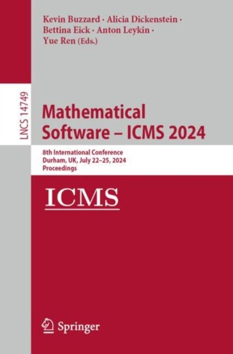 Mathematical Software - Icms 2024 | Buzzard, Kevin - 교보문고