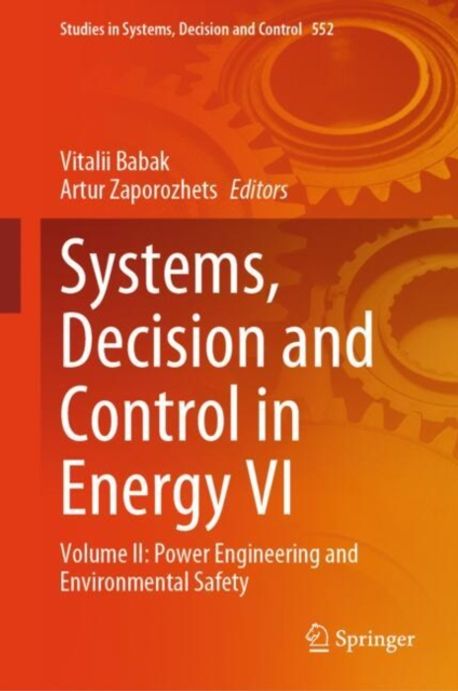 Systems, Decision and Control in Energy VI | Zaporozhets, Artur - 교보문고