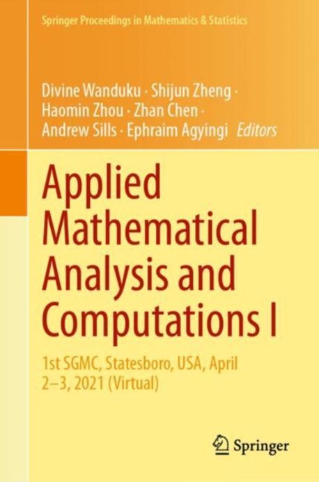 Applied Mathematical Analysis and Computations I | Wanduku, Divine - 교보문고