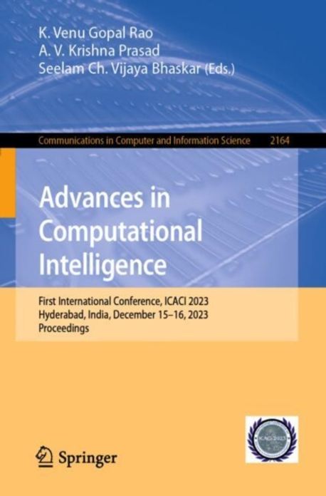 Advances in Computational Intelligence | Venu Gopala Rao, K. - 교보문고
