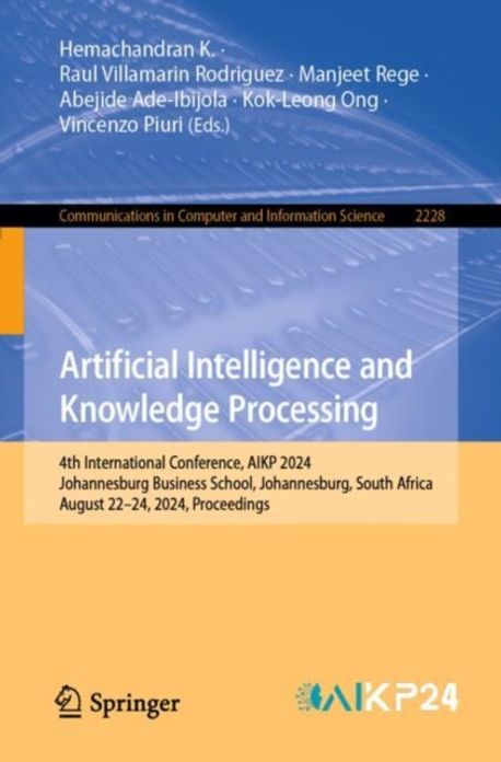 Artificial Intelligence and Knowledge Processing | K, Hemachandran - 교보문고