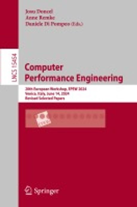 Computer Performance Engineering | Doncel, Josu - 교보문고