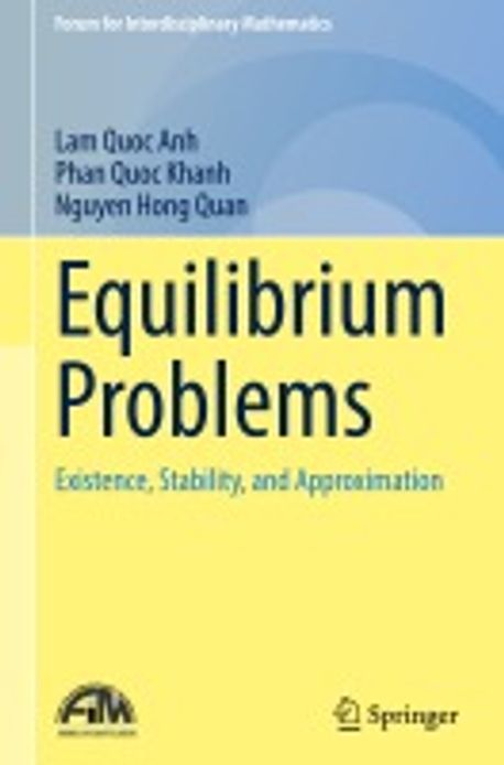 Equilibrium Problems | Anh, Lam Quoc - 교보문고