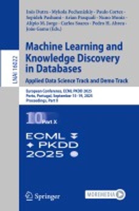 Machine Learning and Knowledge Discovery in Databases. Applied Data ...