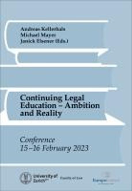 Continuing Legal Education | Kellerhals, Andreas - 교보문고
