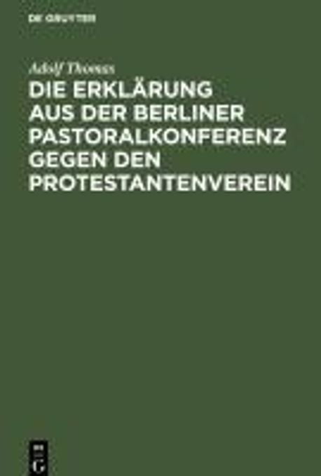 Die Erklaerung aus der Berliner Pastoralkonferenz gegen den ...