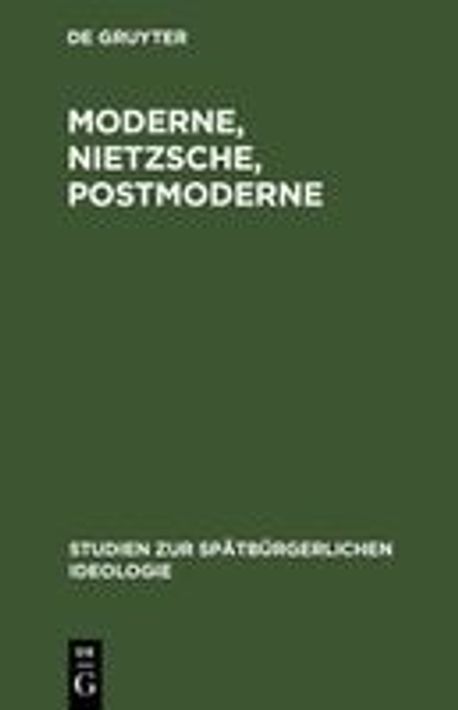 Moderne, Nietzsche, Postmoderne | No Contributor - 교보문고