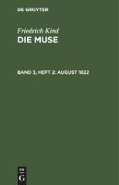 August 1822 | Kind, Friedrich - 교보문고