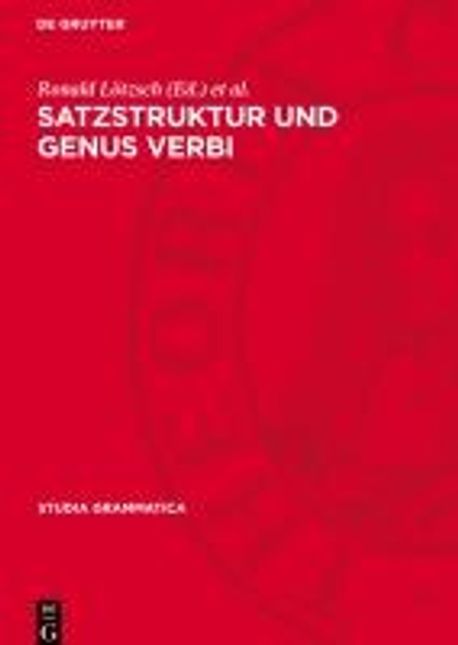 Satzstruktur und Genus verbi | R???ka, Rudolf - 교보문고