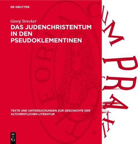 Das Judenchristentum in Den Pseudoklementinen | Strecker, Georg - 교보문고