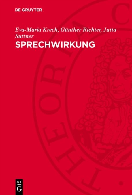 Sprechwirkung | Krech, Eva-Maria - 교보문고