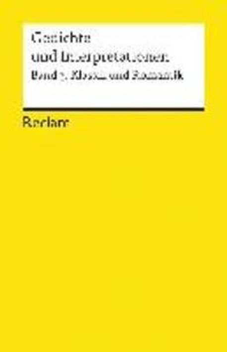 Gedichte und Interpretation Bd.3 | Segebrecht, Wulf - 교보문고