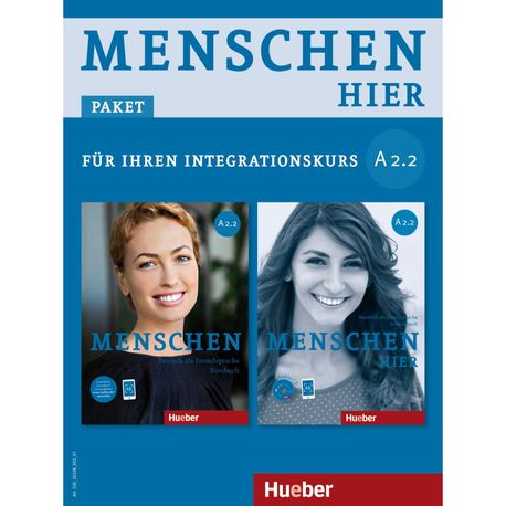 Menschen hier A2/2. Paket: Kursbuch Menschen und Arbeitsbuch Menschen hier mit Audio-CD | Hueber ...