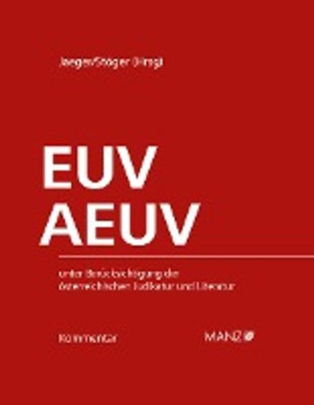 Kommentar zu EUV und AEUV | Jaeger, Thomas - 교보문고