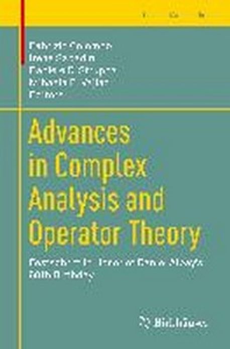 [POD] Advances in Complex Analysis and Operator Theory | Colombo, Fabrizio - 교보문고