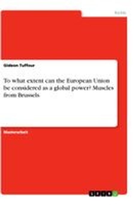 To what extent can the European Union be considered as a global power ...