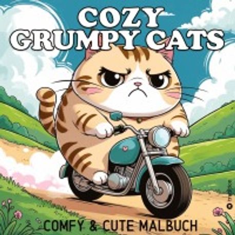 Grumpy Cats Katzen Malbuch fuer Erwachsene, Teens und Kinder 30 ...