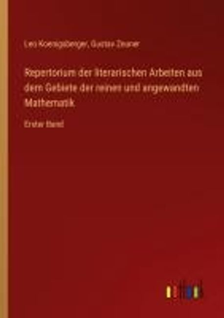 Repertorium der literarischen Arbeiten aus dem Gebiete der reinen und ...